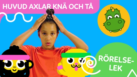 Bolibompa Mini - Rörelse: Huvud, axlar, knä och tå | SVT Barn